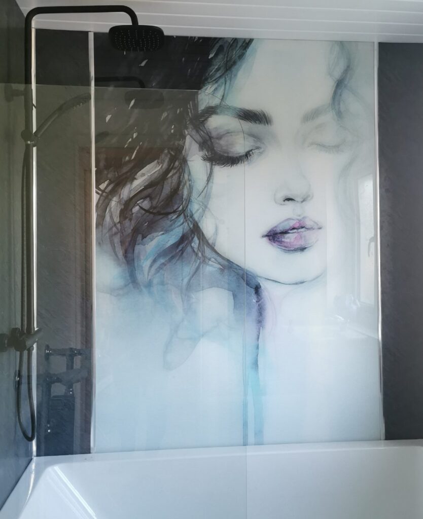 Dualsplash Personalised Bathroom Panel Splashback - DualSplash